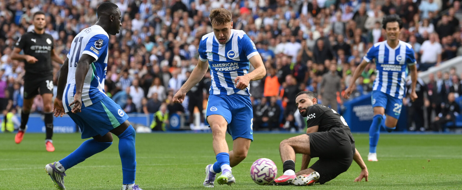 Brighton’s Brajan Gruda forced to leave Germany U21 squad with knee injury